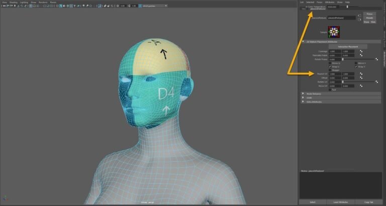 Working with UVs within Maya - HandyTales - 3DLands
